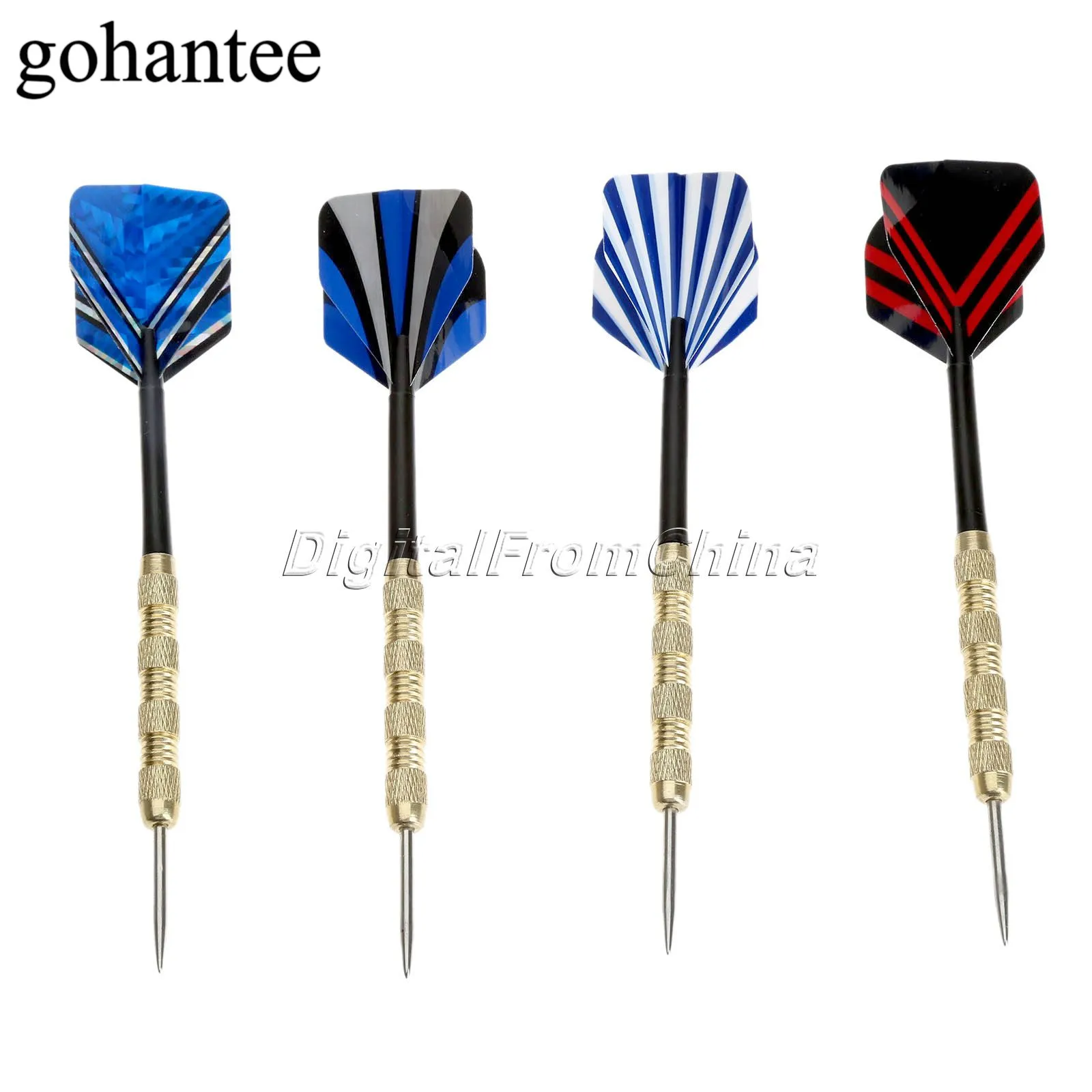 12Pcs-14g-Professional-Steel-Needle-Tip-Darts-With-Plastic-Shafts-Iron ...