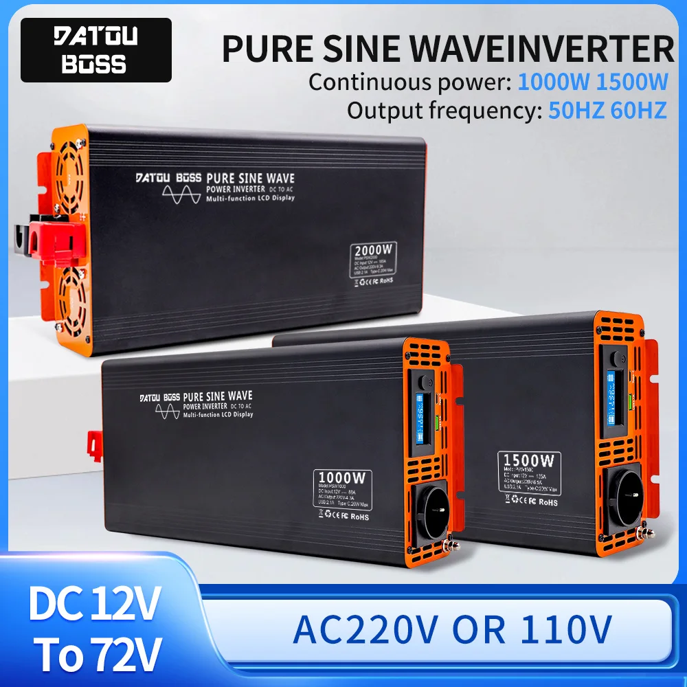 DATOUBOSS-PSW-Series-Pure-Sine-Wave-Inverter-DC12V-to-DC72V-to-AC220V ...