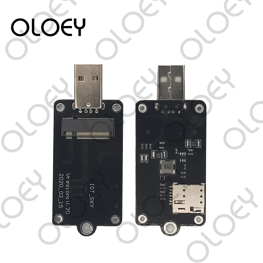 M.2 untuk Mini PCIE Adaptor Pengembangan Papan untuk 3G 4G 5G NGFF ...