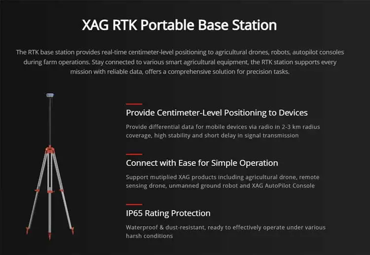 XAG P100 40L Agricultural Drone - Smart Core Powered by AI with Precis ...