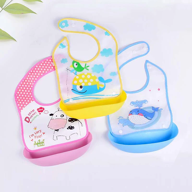 Cartoon-Bib-Baby-Boy-Bibs-Waterproof-Long-Sleeve-Girl-Bibs-Kids-Burp ...