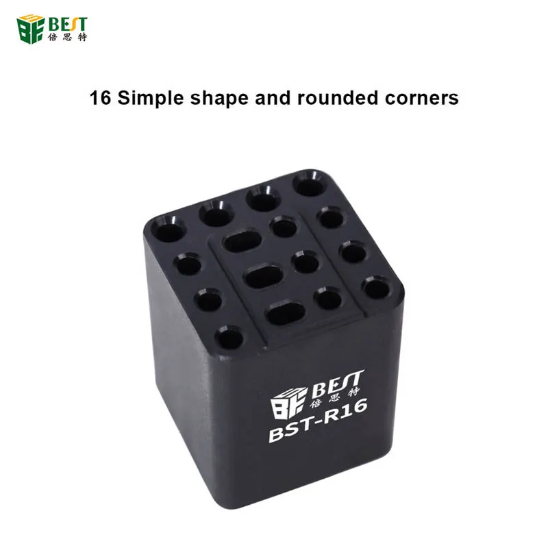 BST-R16 16-Hole Classified Storage Box for Soldering Iron Tips T12 T210 ...