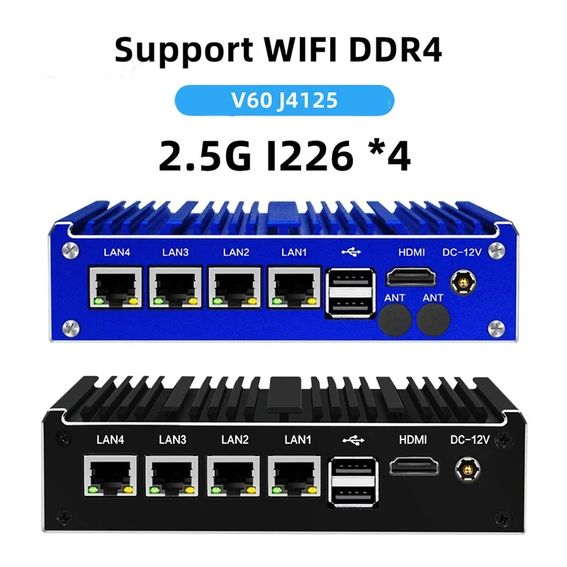 Fanless-MINI-PC-Firewall-Appliance-Intel-Celeron-J4125-Soft-Router-Quad ...
