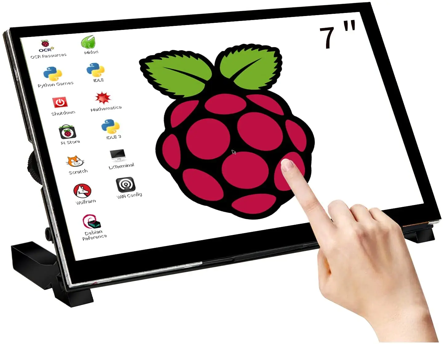 WIMAXIT-M728-Raspberry-Pi-7-Touch-Screen-Display-Monitor-1024X600-USB ...