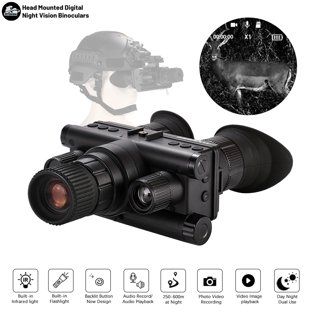 OHB-R5-1080P-HD-Night-Vision-Digital-Binoculars-600M-Long-Range-Hunting ...