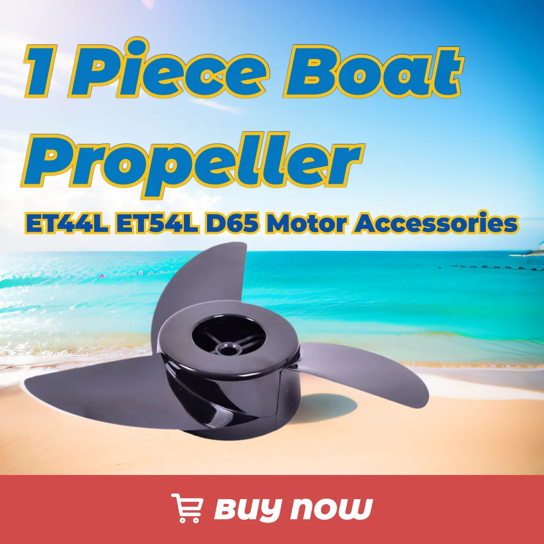 3-Blade-Prop-Kayak-Boat-Electric-Motor-Outboard-Propeller-W-Nut-Pins ...