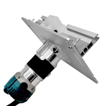 2 In 1 Aluminum Router Table Insert Plate Electric Wood Router Trimming ...