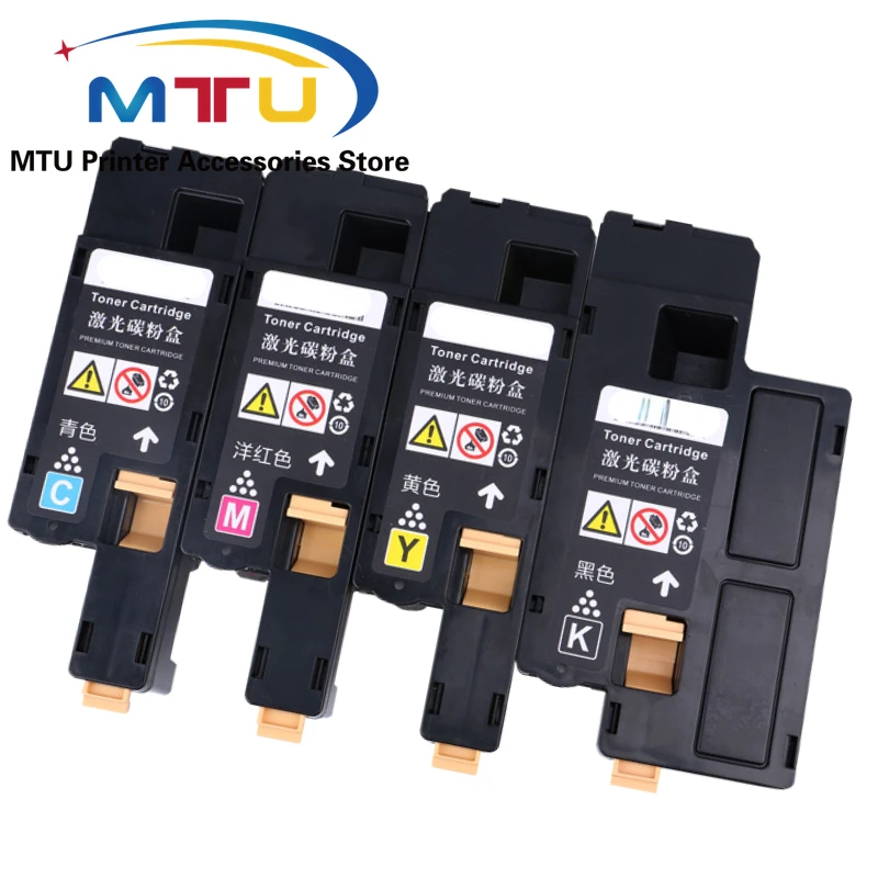 4PCS Color Toner Cartridge for Xerox Phaser 6020 6022 Workcentre 6025 ...
