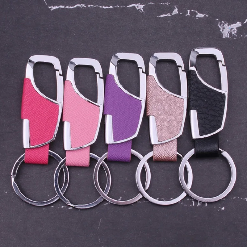 LLavero-de-cuero-con-cierre-de-langosta-de-Metal-para-hombre-y-mujer ...