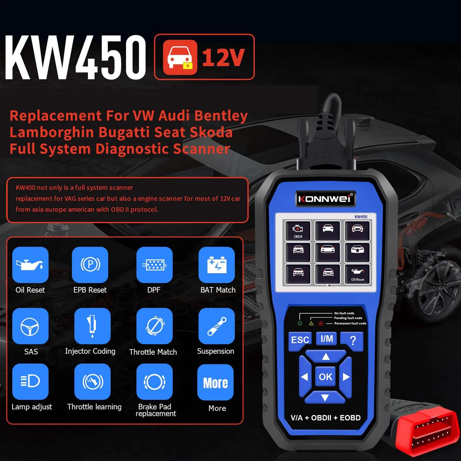 OBD2-Scanner-KONNWEI-KW450-Professional-Automotive-All-System-OBD ...