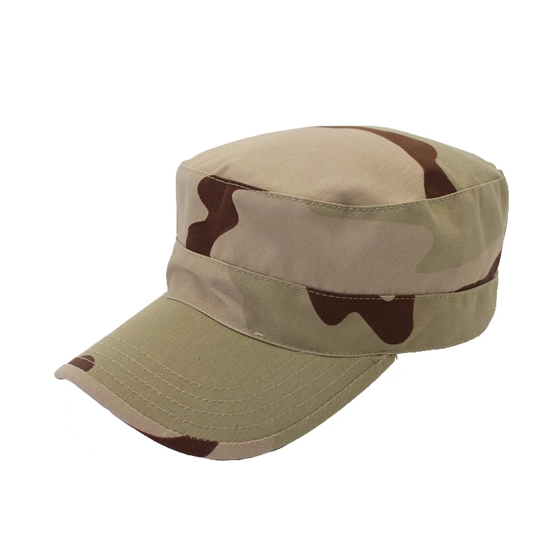 Camouflage-Flat-Cap-Men-s-Military-Training-Cotton-Casual-Outdoor ...