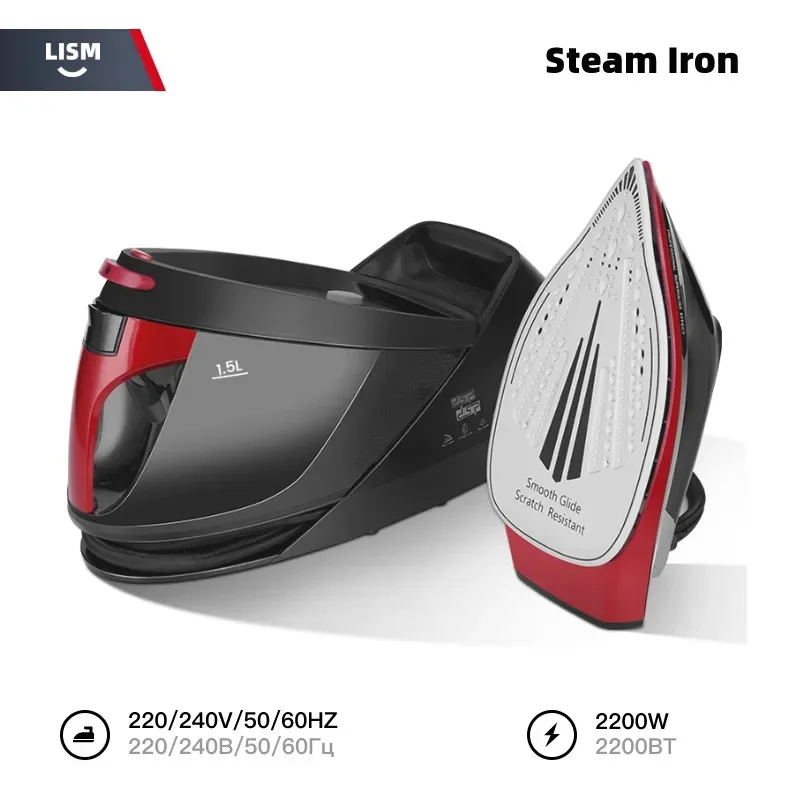 Handheld-steam-iron-small-hanging-iron-ceramic-soleplate-ironing-iron ...