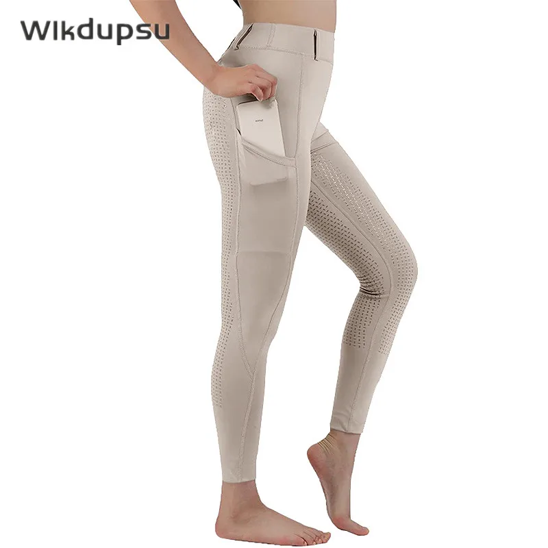 Pantalones-de-montar-a-caballo-para-mujer-calzones-de-agarre-de-silicona-de-asiento-completo ...