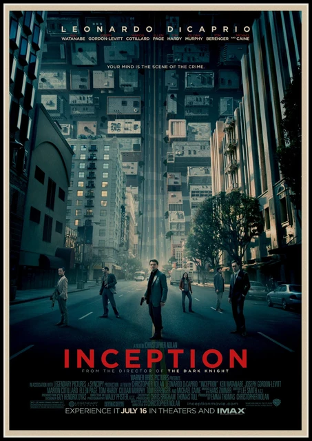 One Piece Vintage Poster Inception Classic Movie Poster Retro Kraft ...
