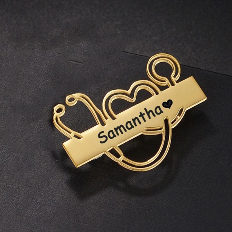 Hot Sales New Custom Hollow Stethoscope Engrave Name Personalized Logo ...