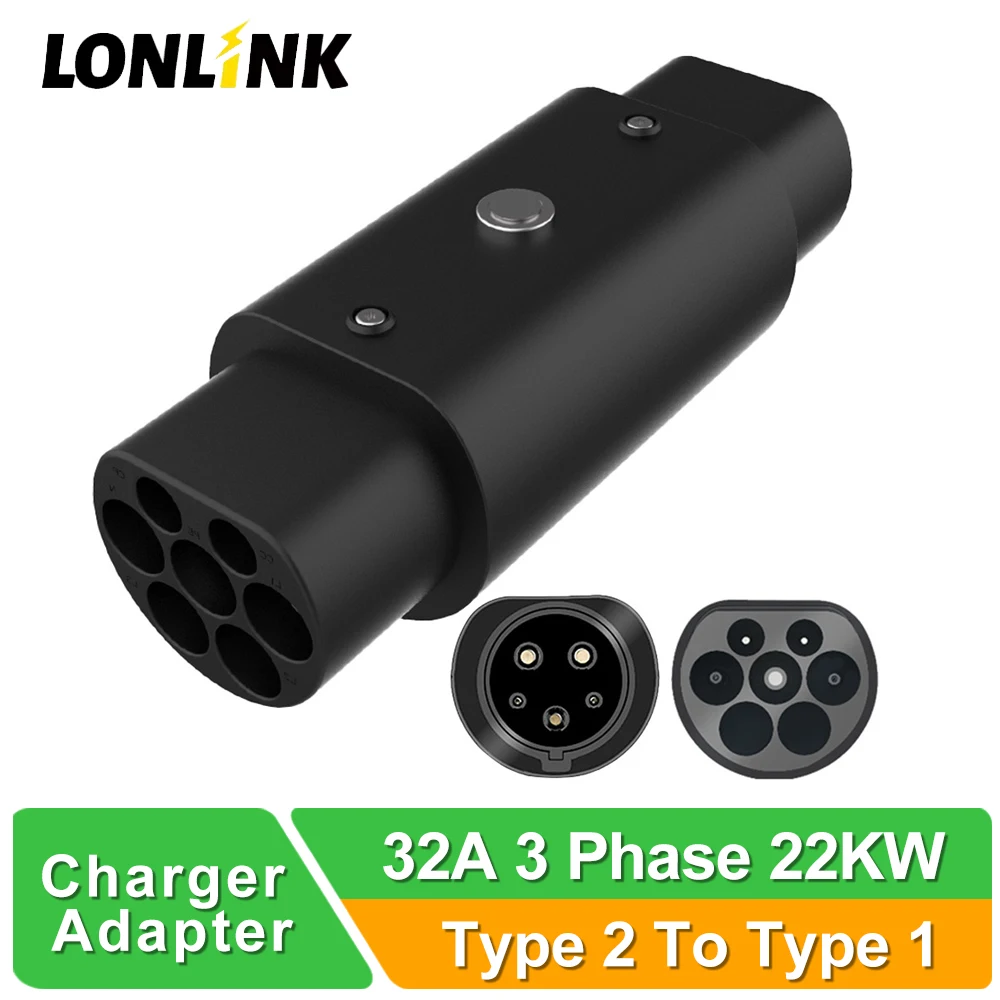 LONLINK-TYPE-2-TO-TYPE-1-EV-Charger-Adapter-3-Phase-32A-22KW ...