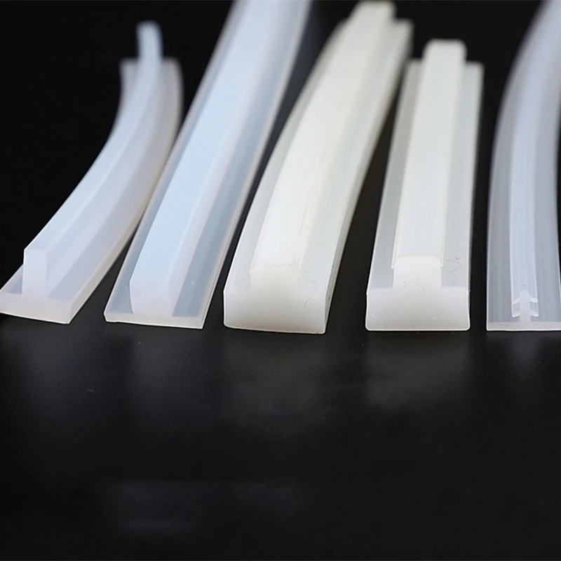 Custom-Silicone-Rubber-T-Strip-Gap-Cover-Sealing-Bar-Waterproof-Heat ...