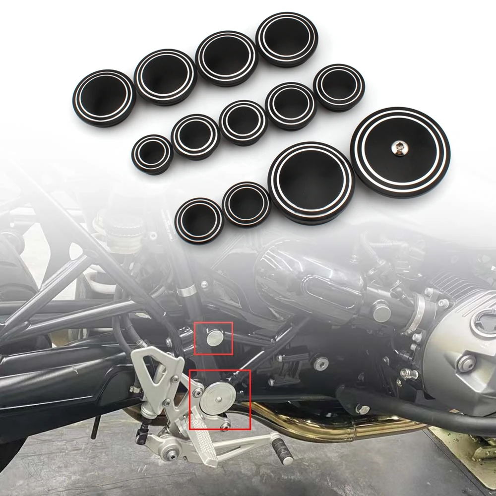 R-Nine-T-Frame-Hole-Caps-Cover-Plug-Kit-Decor-Protection-For-BMW-R ...