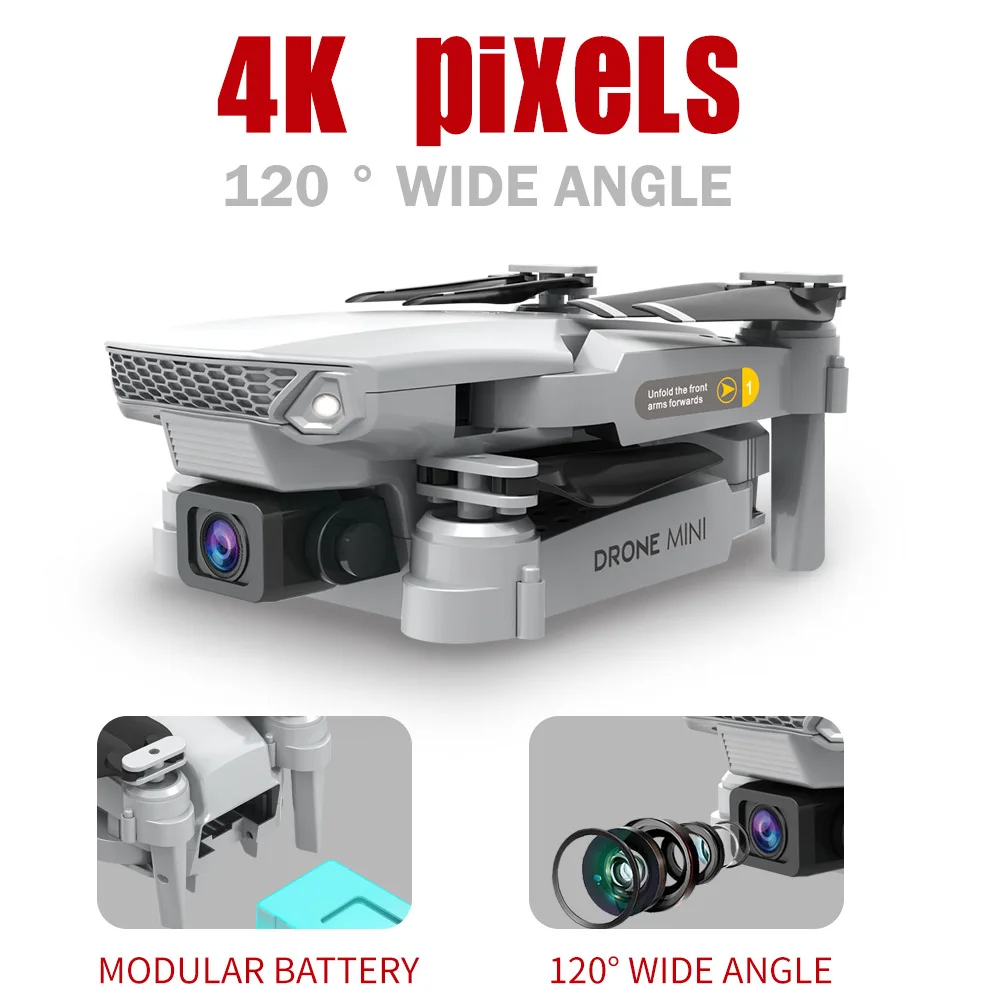 HJ15 Drone 4k Profesional Wide Angle 4K HD Dul Camera 2.4G 4CH Optical Flow Foldable Quadcopter FPV Helicopter Dron Toys for Boy AliExpress 26