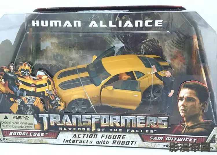Transformers Bumblebee Action Figure Sam Witwicky bulmaca oyuncak doğum ...