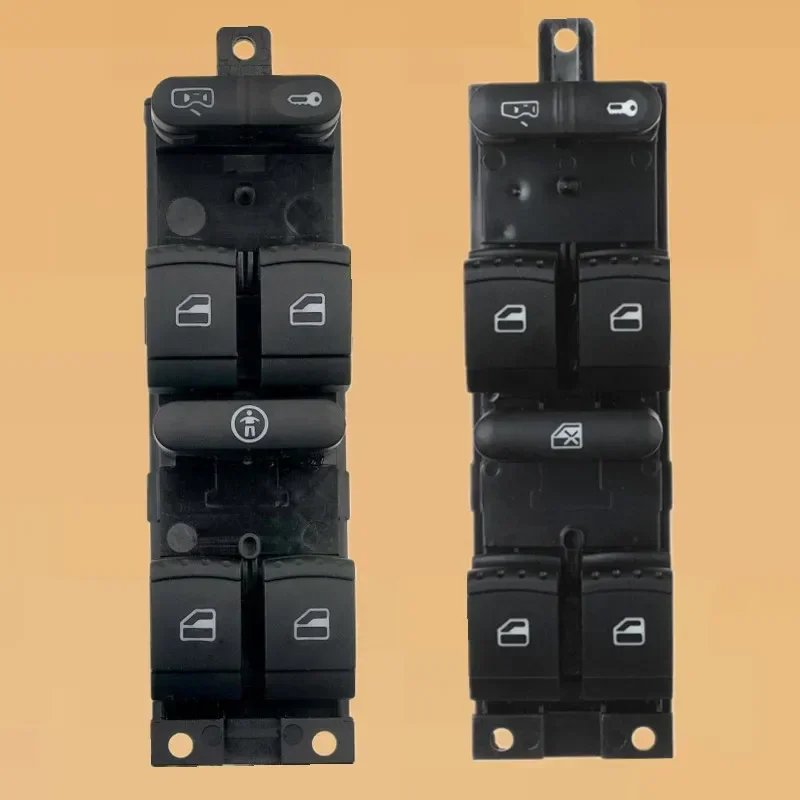 Power-Window-Control-Switch-Button-Red-9pin-FOR-Volkswagen-Bora-Jetta ...