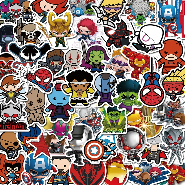 Cute Marvel Characters Drawings