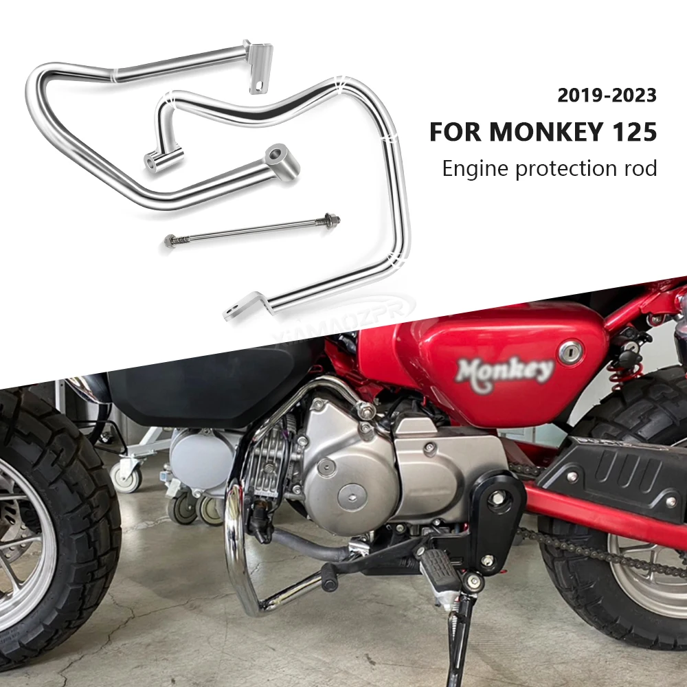 FOR-HONDAMONKEY-125-2018-2021-2022-2023-Engine-pole-protection-anti ...
