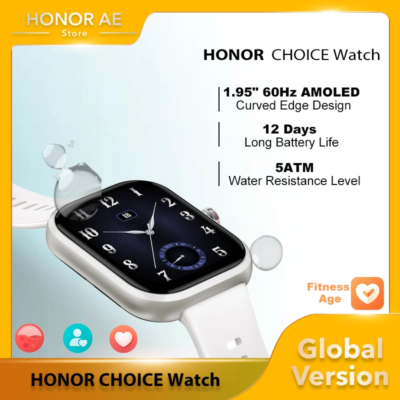 HONOR-Choice-Watch-1-95-Inches-AMOLED-Screen-All-day-Health-Monitoring ...