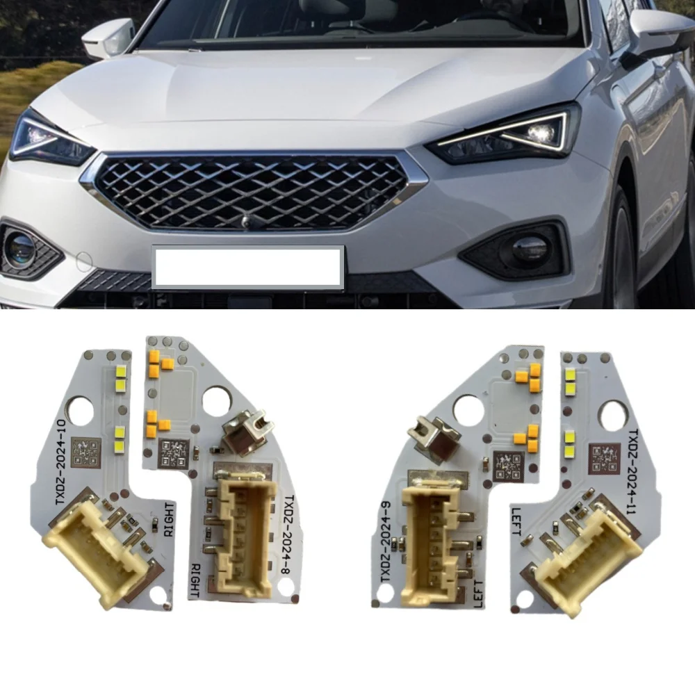 Brightly-White-DRL-Boards-5F0941476A-For-2017-2018-2019-Seat-Leon-Cupra ...