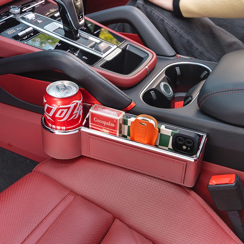 Multifunction-Car-Seat-Gap-Organizer-Storage-Box-Pocket-Keys-Card-Cup ...