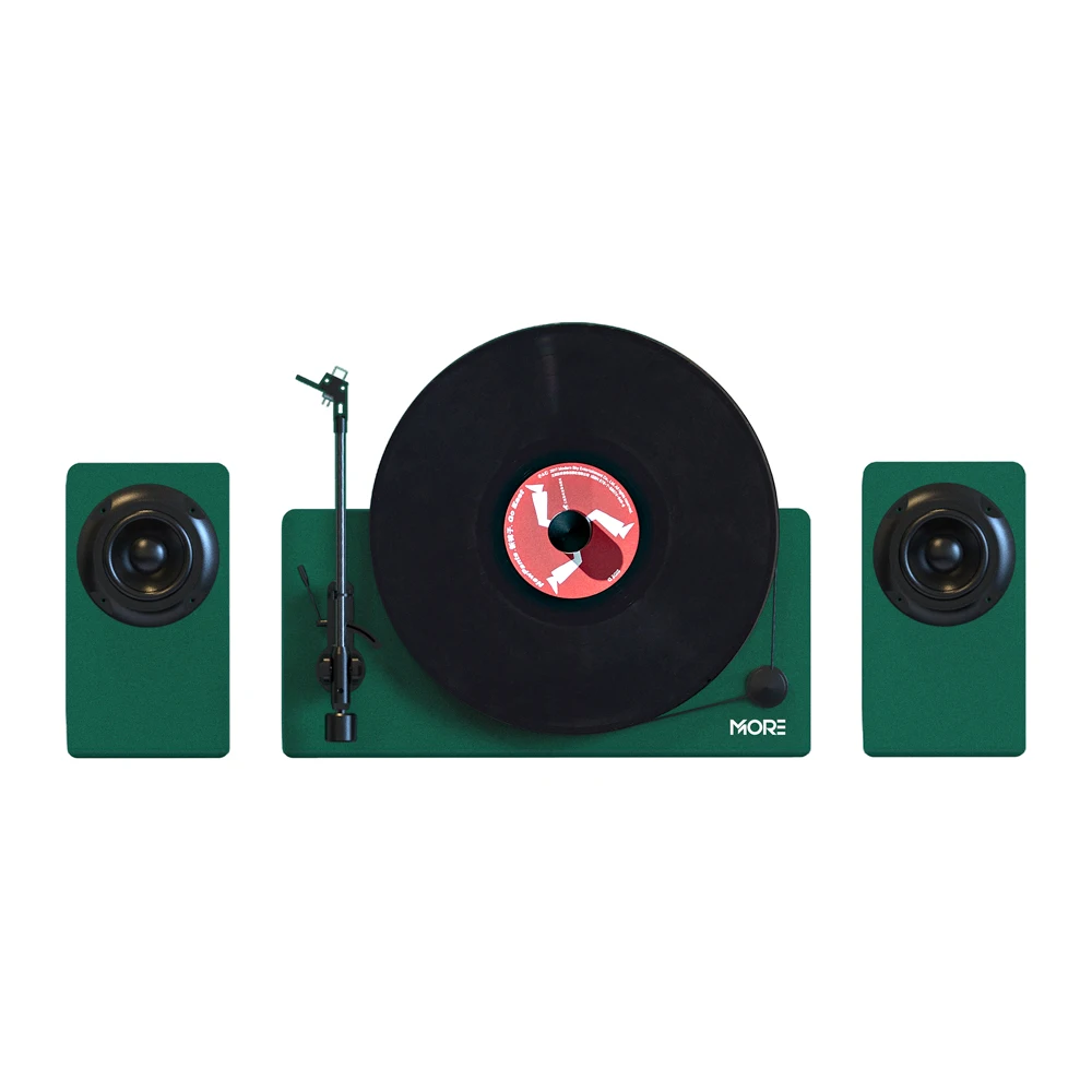 MORE-Vertical-Vinyl-Play-Station-Turntable-Belt-Drive-HiFi-Record ...