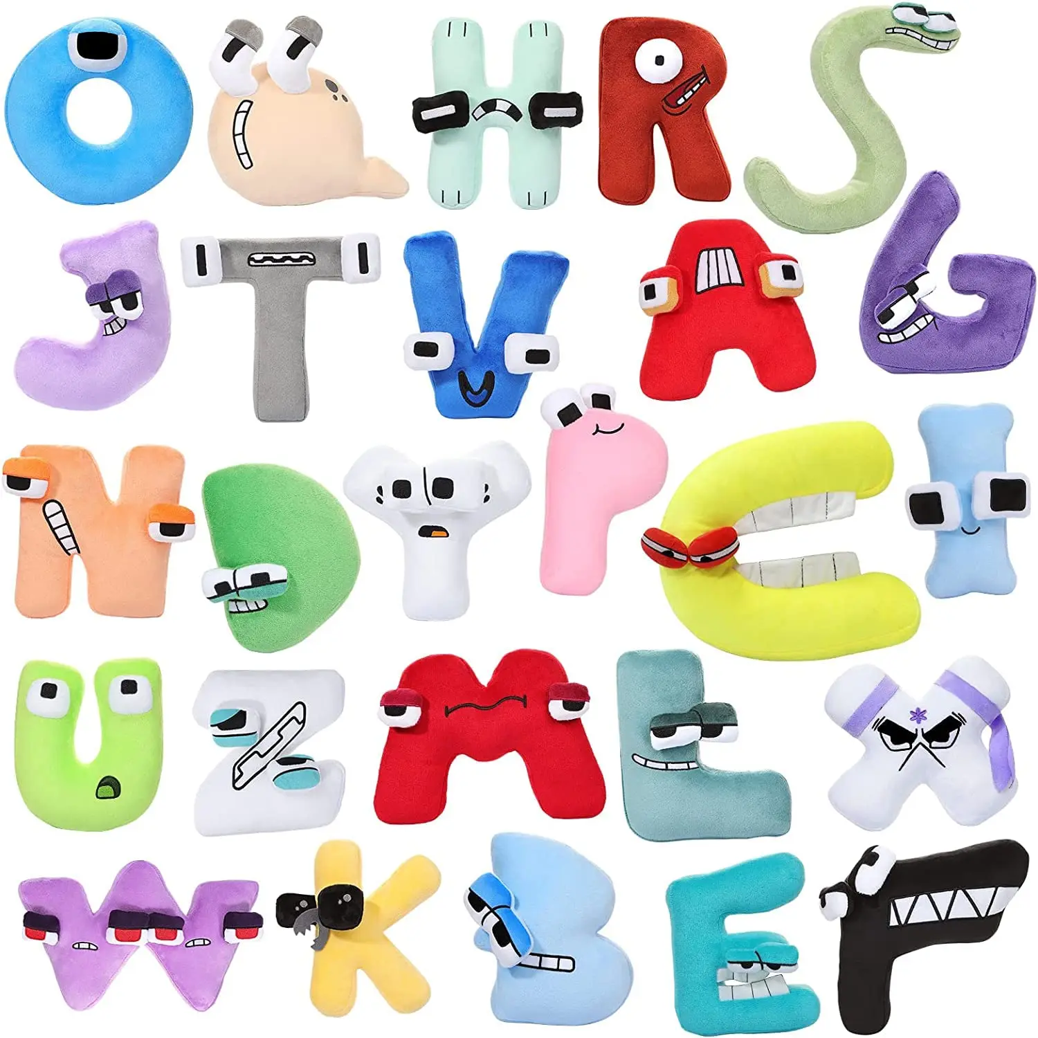 26 PCS Alphabet Lore Plush, Alphabet Lore Plush Animal Toys, Fun ...