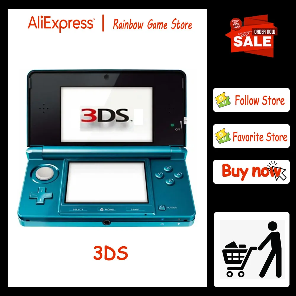 Original-3DS-3DSXL-3DSLL-Game-Console-handheld-game-console-Nintendo ...