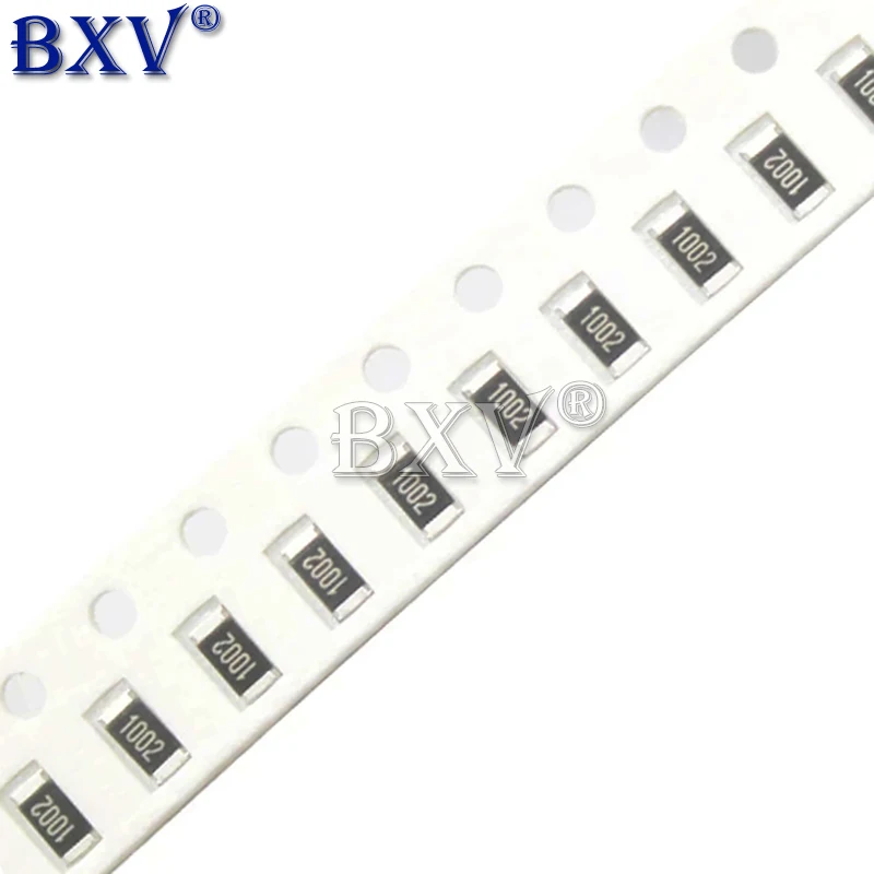 100PCS/LOT 1206 1% SMD Resistor 0R ~ 10M 1/4W 0 1 10 100 150 220 330 Ohm 1K 2.2K 10K 100K 0R 1R ...