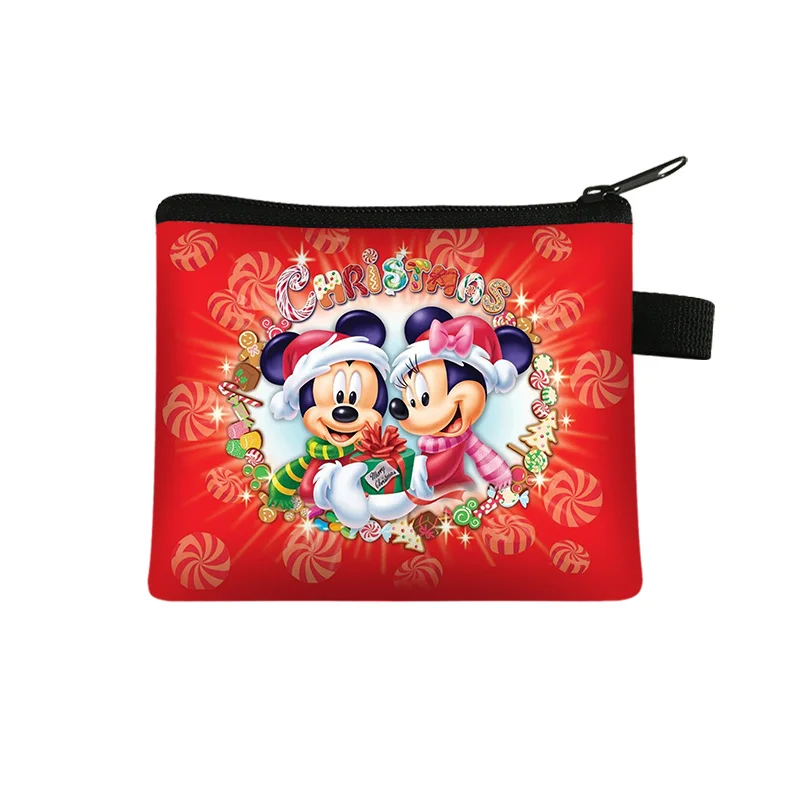 Disney-Mickey-Minnie-Mouse-Boys-Girls-Coin-Purse-Short-Wallet-Women-Key ...