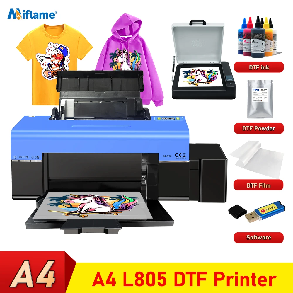 A4-DTF-Printer-L805-DTF-Transfer-Printer-with-White-Ink-Circulation-System-Garment-Printing ...