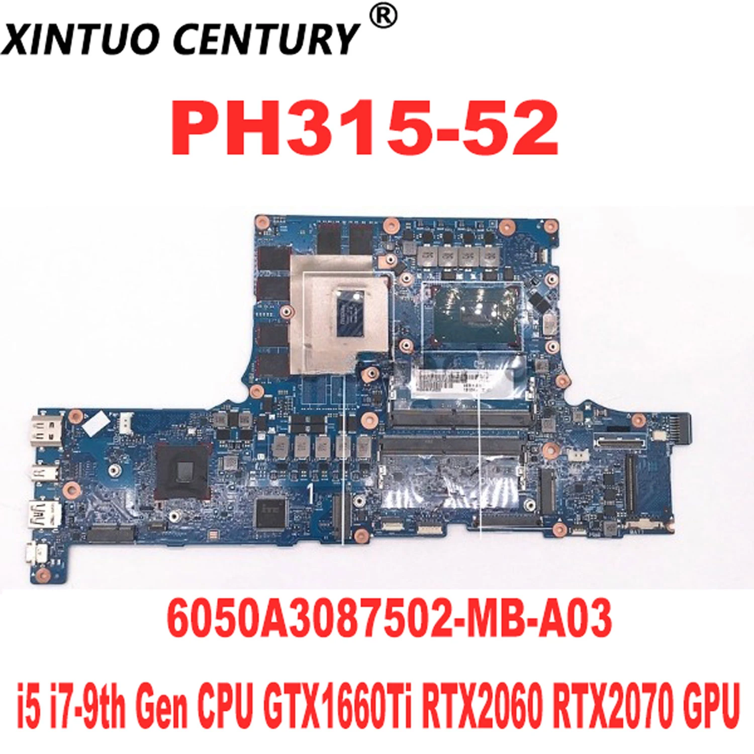 6050A3087502-MB-A03 para Acer Predator PH315-52 Laptop Motherboard Com ...