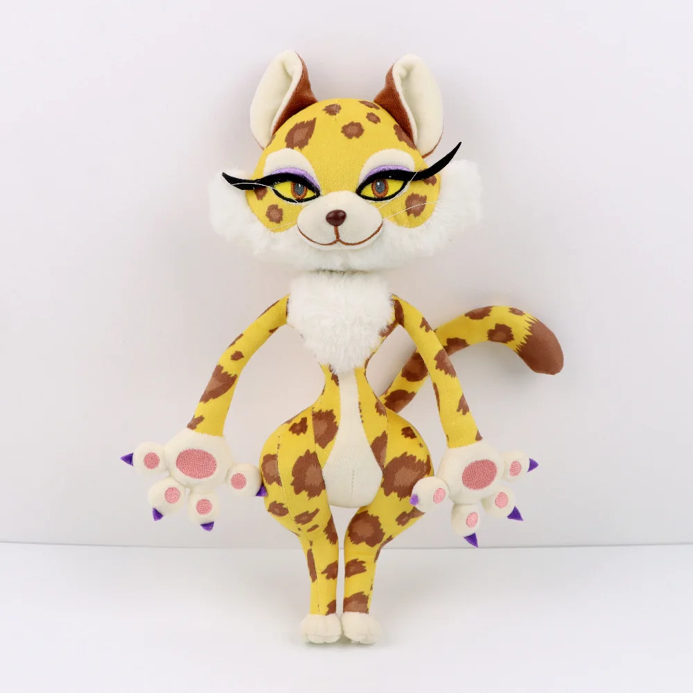 37cm Kirby Series Clawroline Toy The Boss Leopard Doll Game Cartoon ...