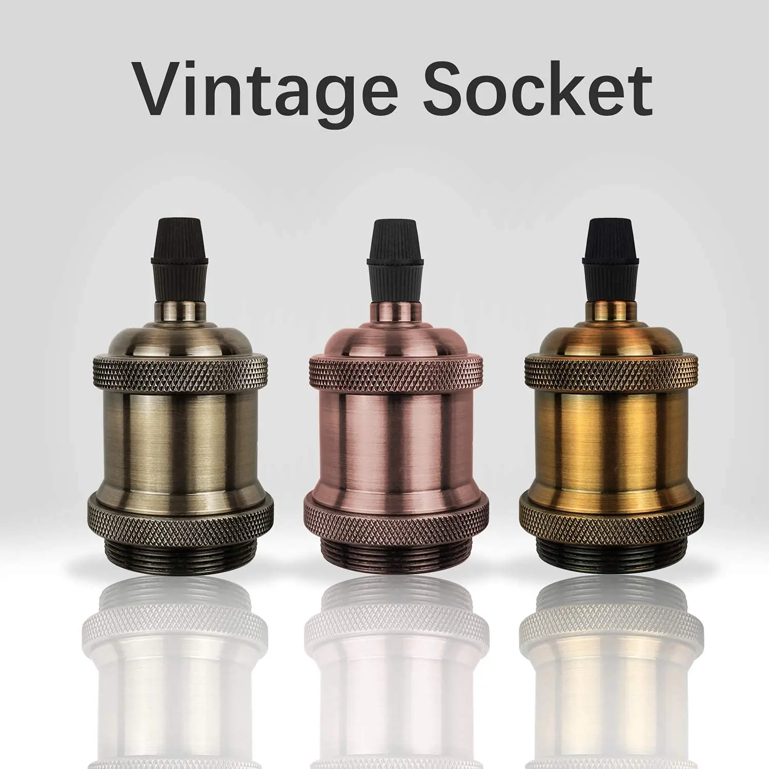 E26-E27-Vintage-Lamp-Socket-Edison-Pendant-Light-Socket-Replacement ...