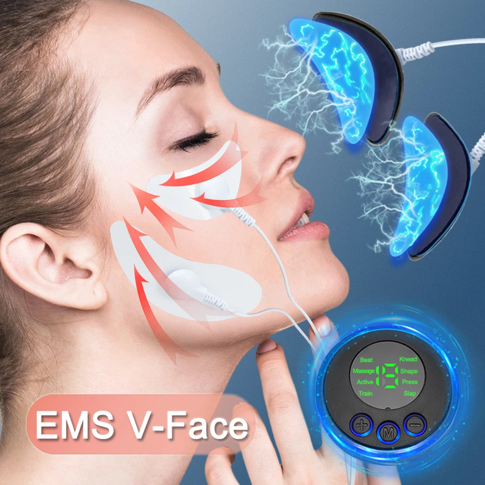 Masseur-Facial-EMS-pour-stimuler-les-muscles-du-visage-appareil-lectrique-pour-raffermir-la-peau ...
