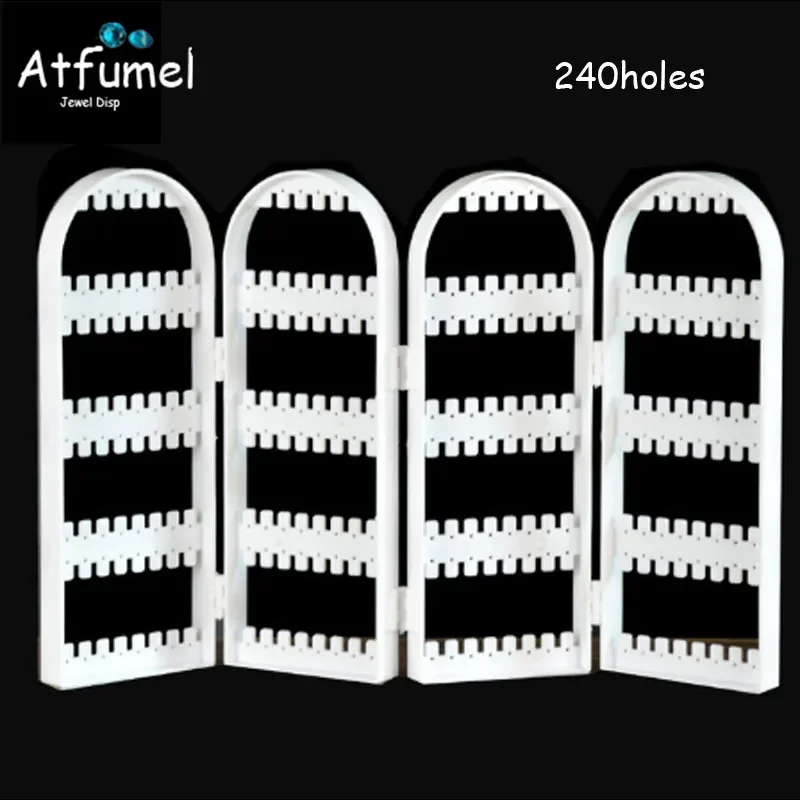 New-Earrings-Stud-Jewelry-Display-Rack-Folding-Necklace-Storage-Holder ...