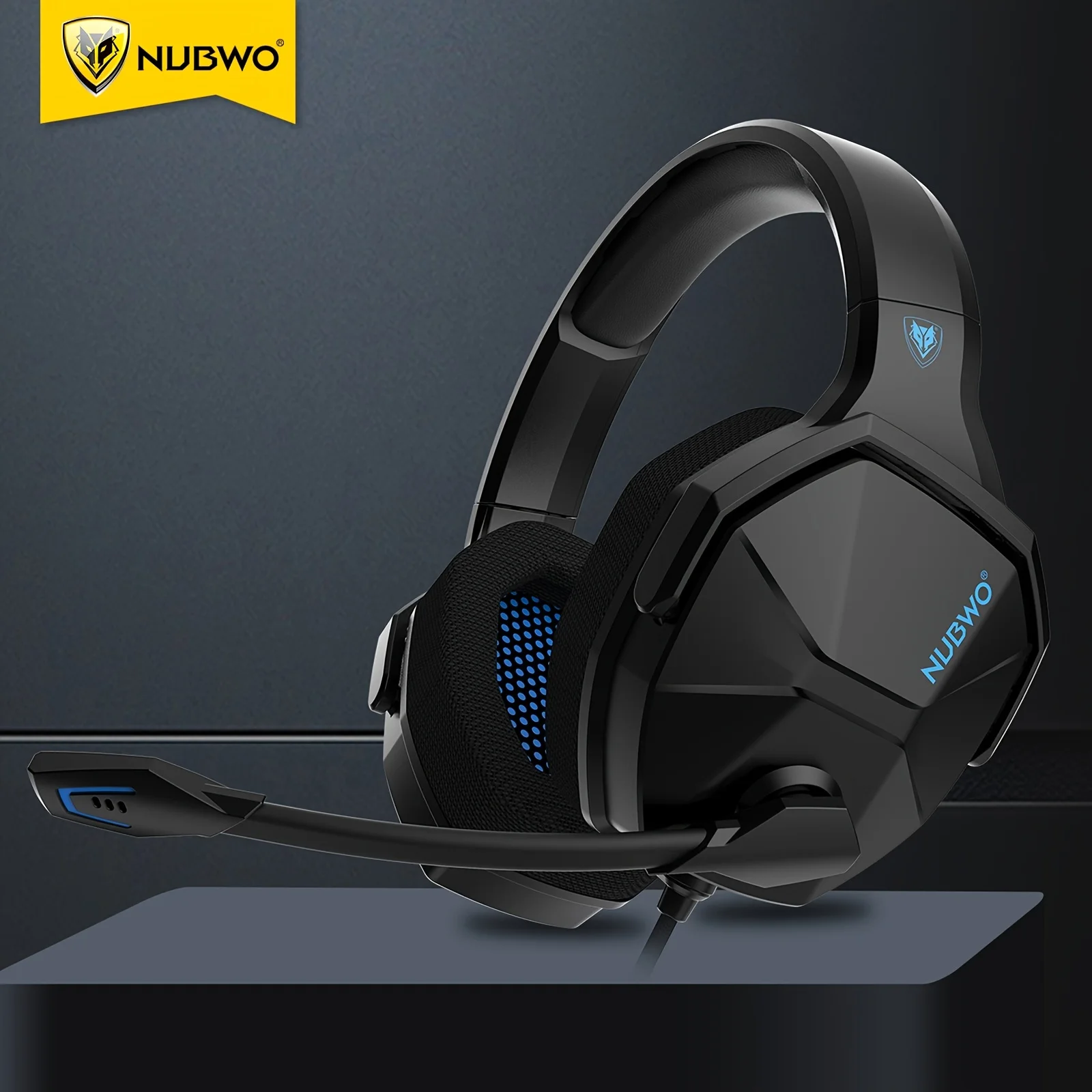NUBWO-N13-Gaming-Headset-3-5mm-Over-Ear-Gaming-Headphones-with-Mic ...