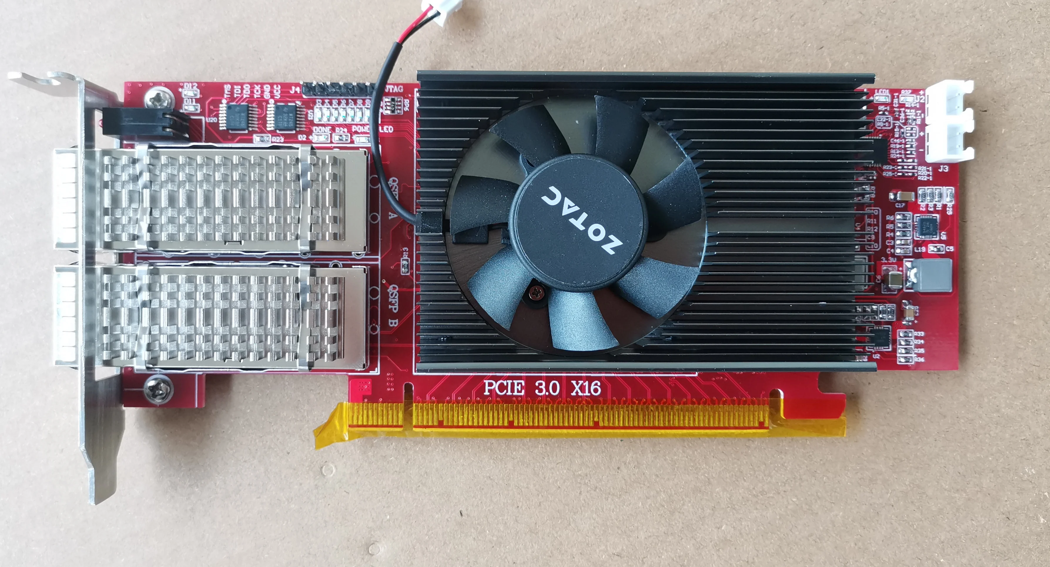 Kintex-UltraScale-XCKU5P-PCIE-3-0-QSFP-X-2-veya-SFP-X-2-xilinx-kurulu ...