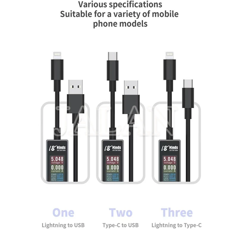 18-Kinds-AV-Line-Mobile-Phone-Fast-Charge-Cable-Data-Real-Time ...