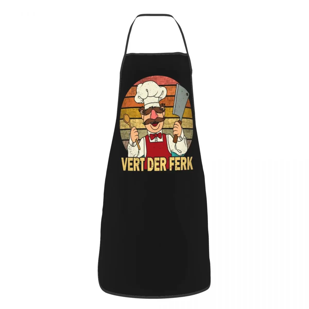 Retro-Vintage-Vert-Der-Ferk-Swedish-Chef-Apron-Men-Women-Unisex-Adult ...