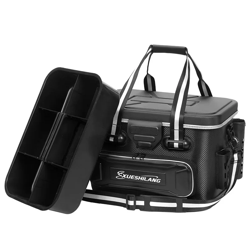 EVA-Seatable-Fishing-Bucket-Bait-Storage-Box-Live-Fish-Boxes-Tackle-Bag ...