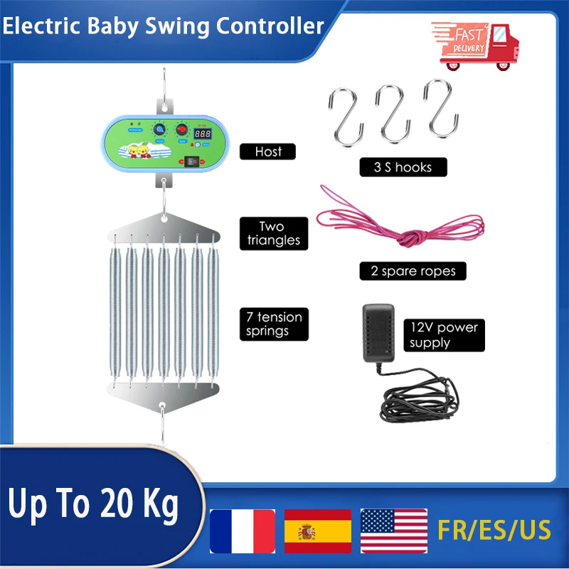 Electric-Baby-Swing-Controller-Hanging-Cradle-Control-With-Adjustable ...