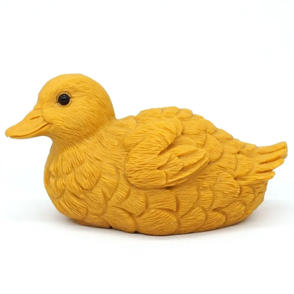 4-8-Duck-Statue-Natural-Stone-Yellow-Jade-Healing-Crystal-Carved-Animal ...