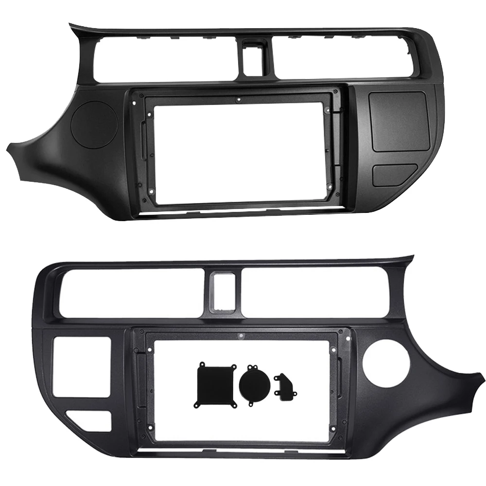 BYNCG Car 2Din Audio Radio Fascia Frame For KIA RIO 2012 9 Inch Big ...