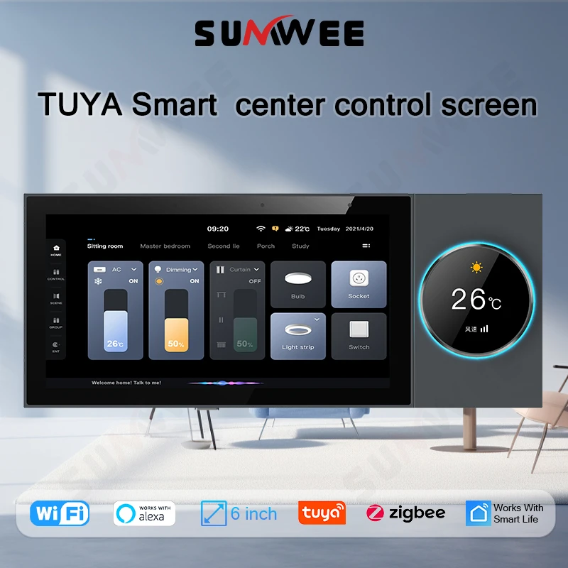 Panel-de-Control-Central-multifuncional-Tuya-Smart-Home-controlador-de ...